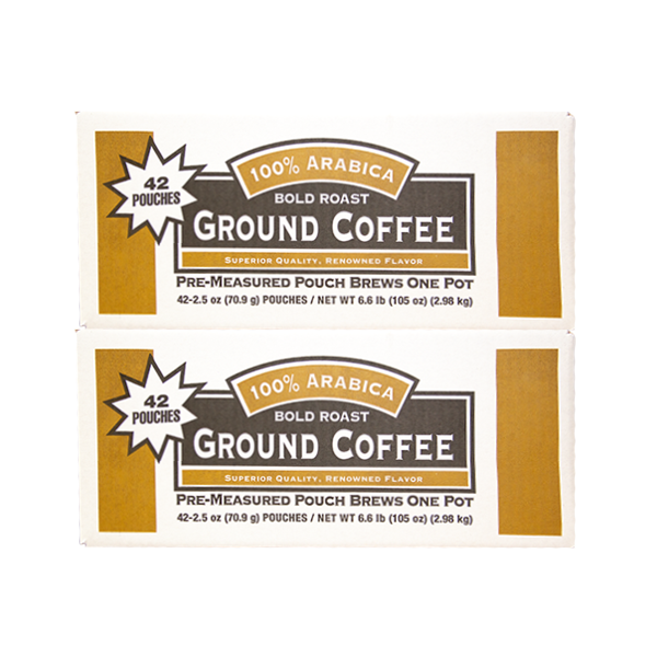 100% Arabica Bold Premium Ground Coffee 84 count – McCullagh Coffee ...
